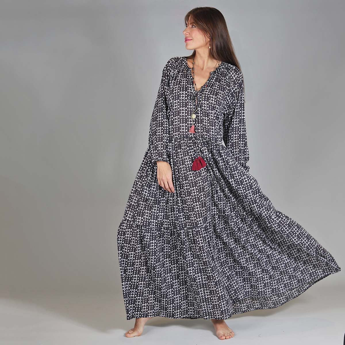 KOA DRESS BLACK RETRO – BIGGIE BEST